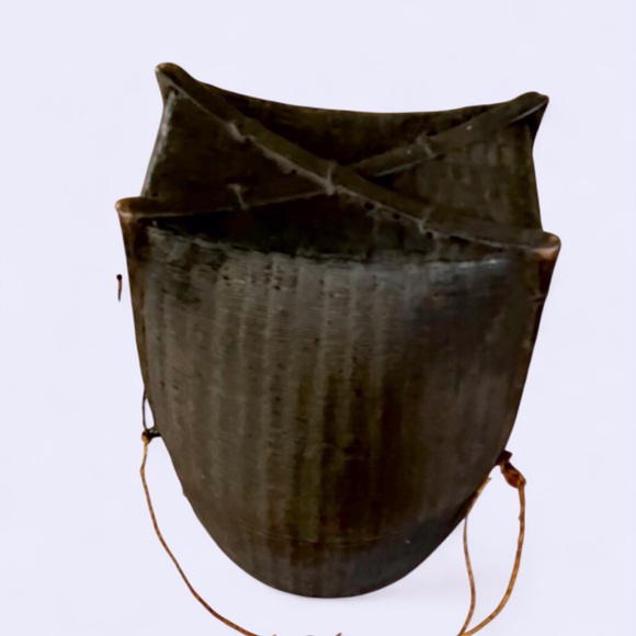 Art | 19th Tribal Storage Basket Of Bamboo Rattan And Wood In Karen Of ...
